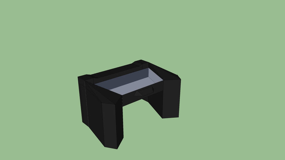 PC Inside A Desk | 3D Warehouse