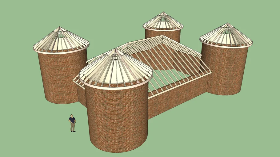 Circular Roof 3 | 3D Warehouse