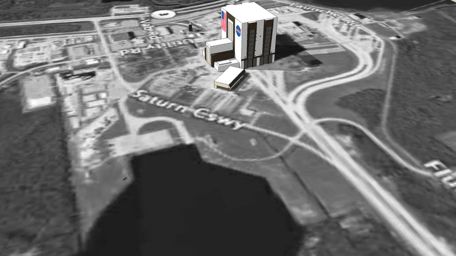 Vehicle Assembly Building | 3D Warehouse