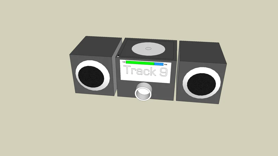 CD Player | 3D Warehouse