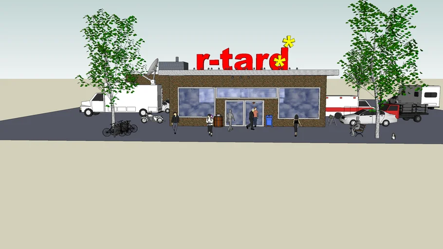 r-tard food store | 3D Warehouse