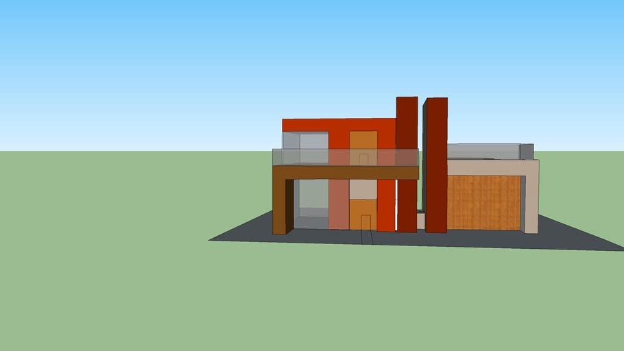 minecraft modern house | 3D Warehouse