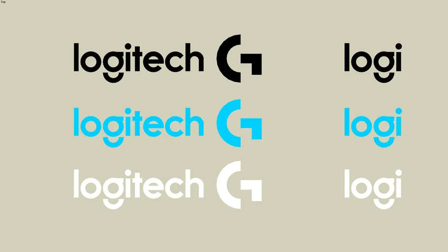 Logitech ( Logi ) logo 2020 vector | 3D Warehouse
