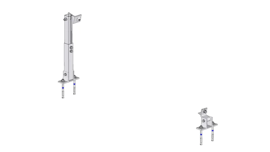 Adjustable Front_Rear Leg-01 | 3D Warehouse