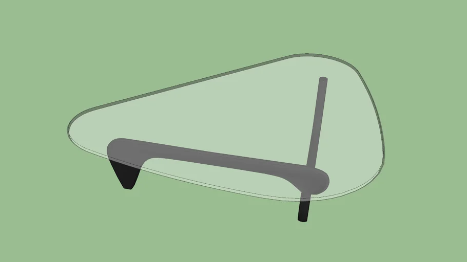Noguchi Table | 3D Warehouse