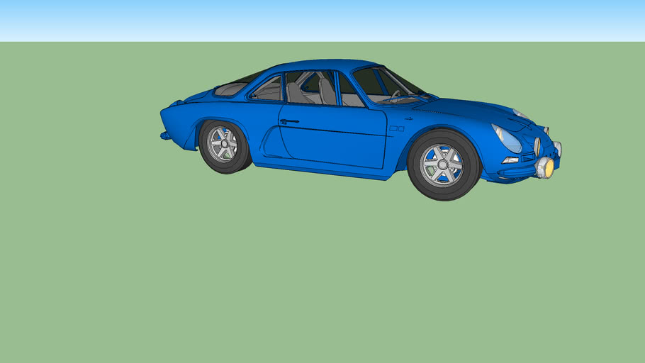 ALPINE A110 | 3D Warehouse