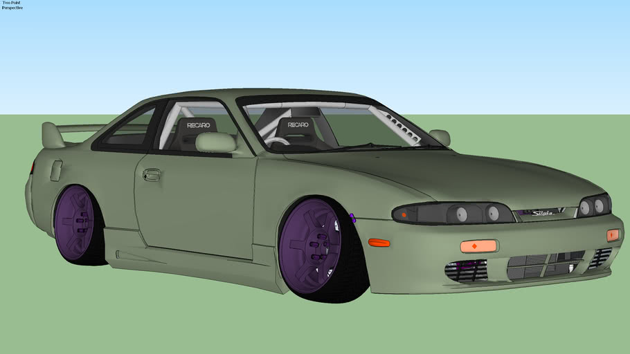 Nissan Silvia s14 (Zenki) | 3D Warehouse