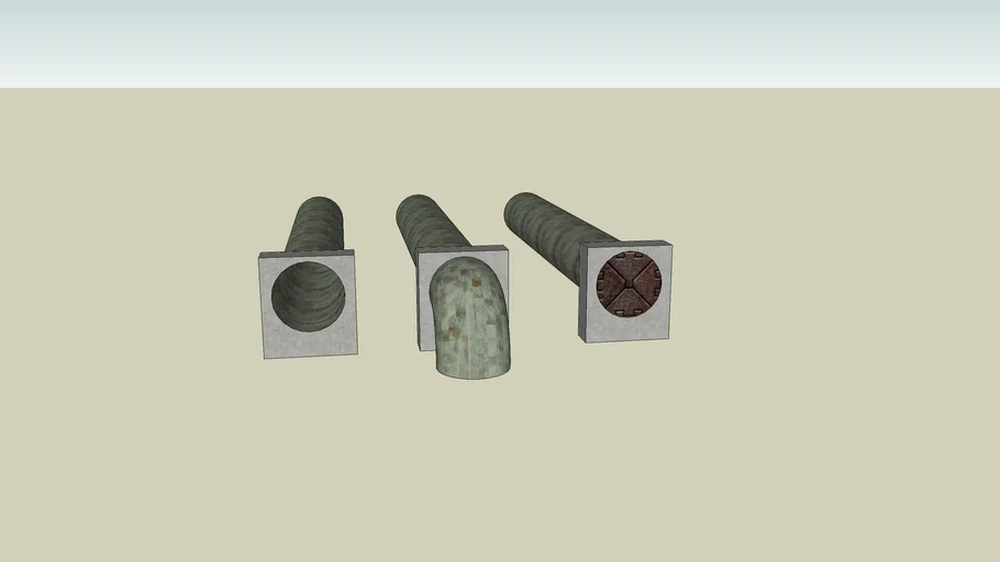 industrial pipe | 3D Warehouse