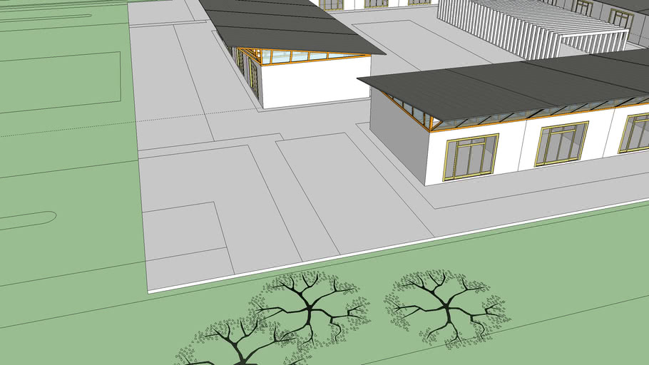 sloping roof | 3D Warehouse