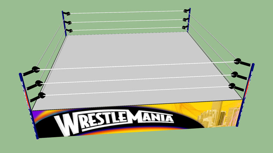 Wrestlemania 28 ring | 3D Warehouse