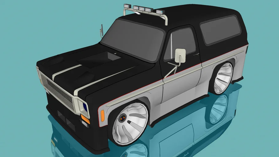 1982 Chevorlet K5 Blazer Tuning | 3D Warehouse