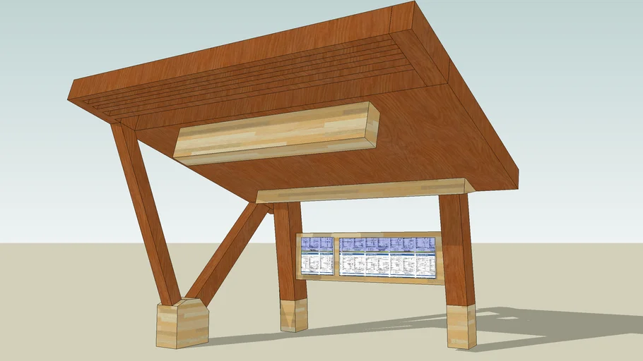 bus stop | 3D Warehouse