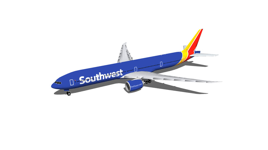 Southwest Airlines Boeing 777-300ER {FICT.; NEW LIV.} | 3D Warehouse