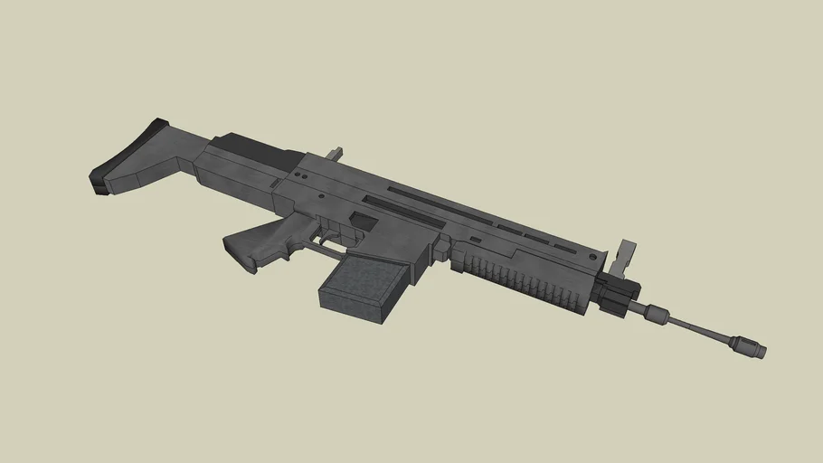 spec-ops assault rifle | 3D Warehouse