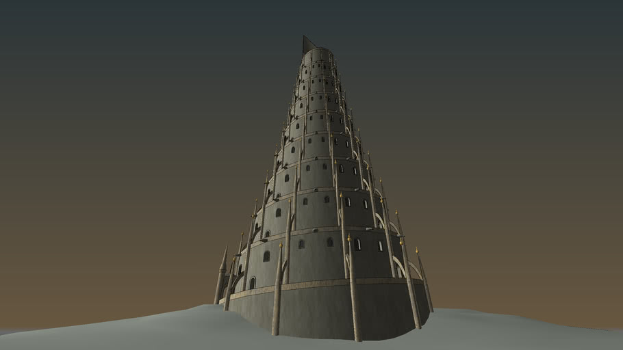 Spiral tower | 3D Warehouse