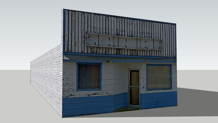 Old Store Front | 3D Warehouse