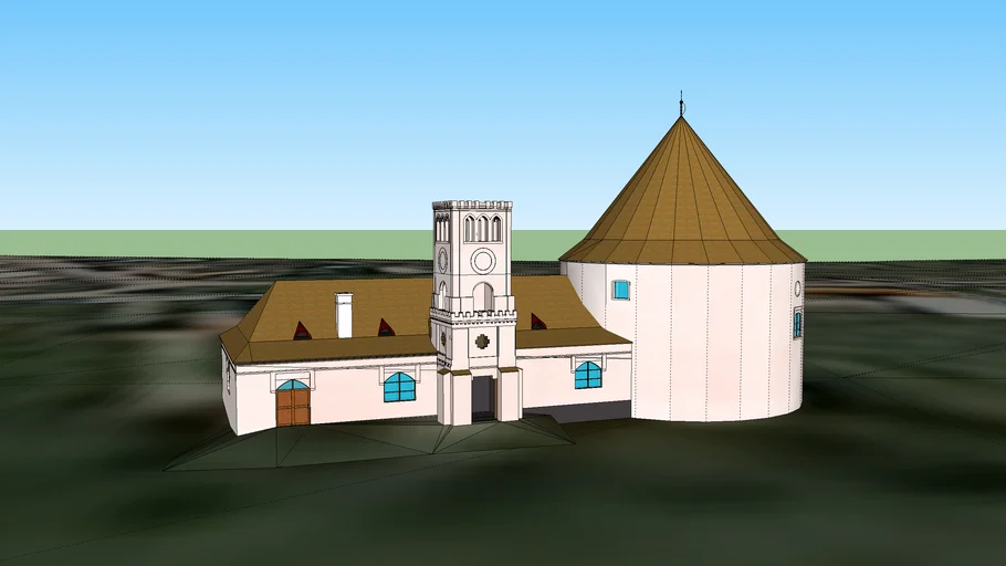 Castelul Banffy (Partea cu turnul) | 3D Warehouse