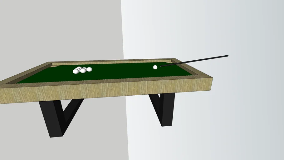 MESA DE BILLAR | 3D Warehouse