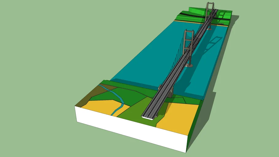 Humber Bridge | 3D Warehouse
