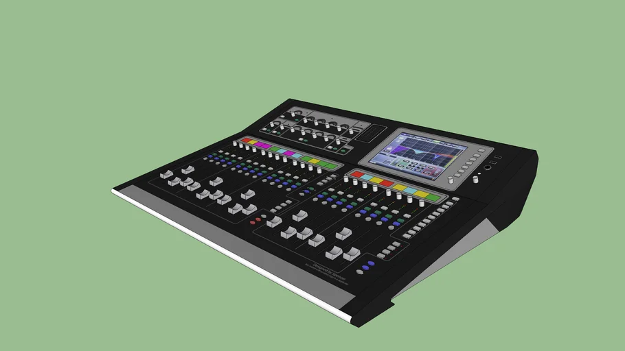 Allen & Heath GLD 80 Chrome Edition | 3D Warehouse