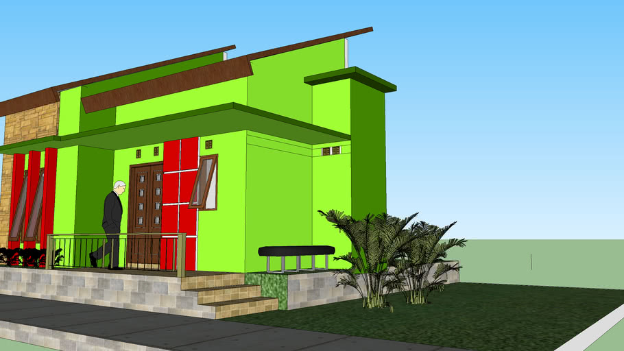 Atap sederhana | 3D Warehouse