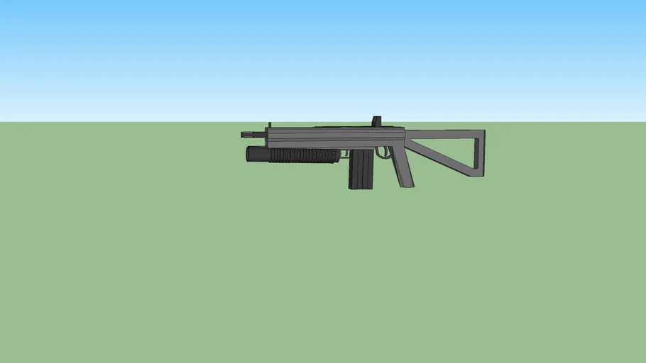 submachine gun | 3D Warehouse