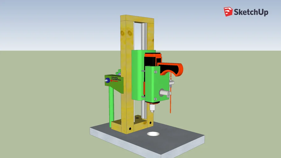 Copy of Homemade Drill press | 3D Warehouse