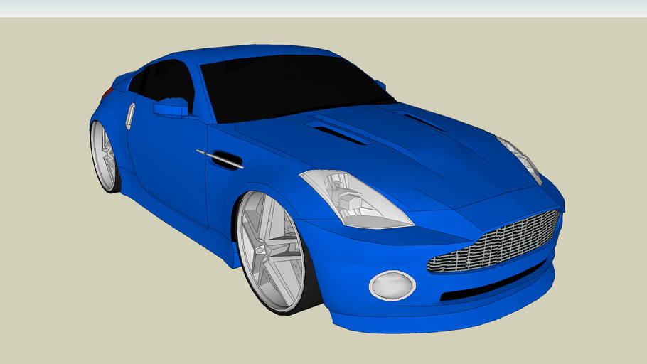 Tuned Nissan 350z | 3D Warehouse