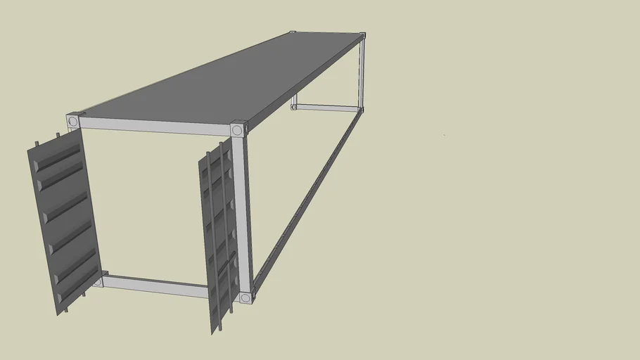 shipping+container+design | 3D Warehouse