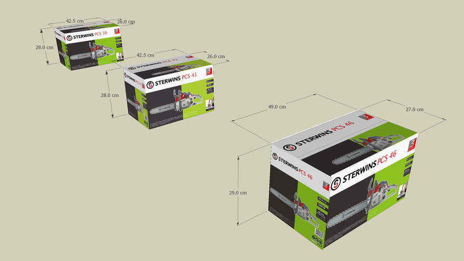 Sterwins PCS Box design | 3D Warehouse
