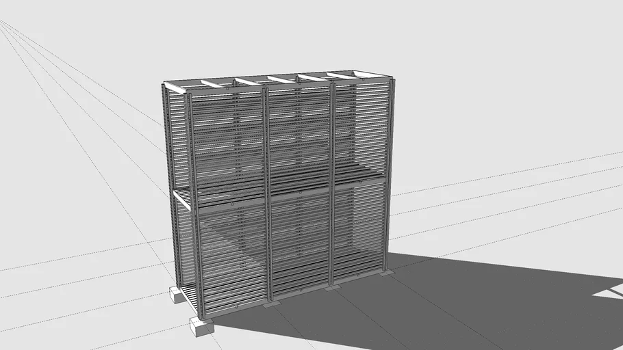 BAÑERO DE MADERA | 3D Warehouse