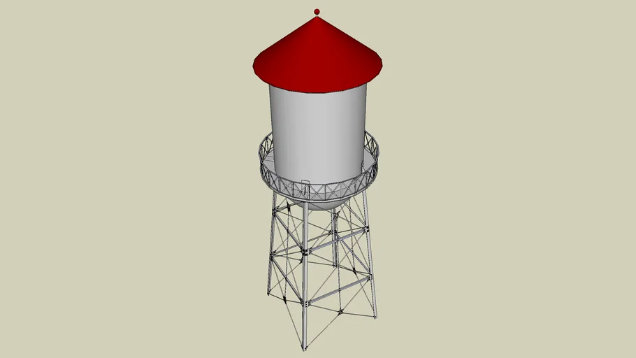 Water Tower | 3D Warehouse