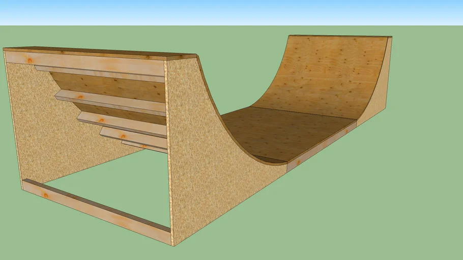 High detail Half-Pipe (See Discription...) | 3D Warehouse