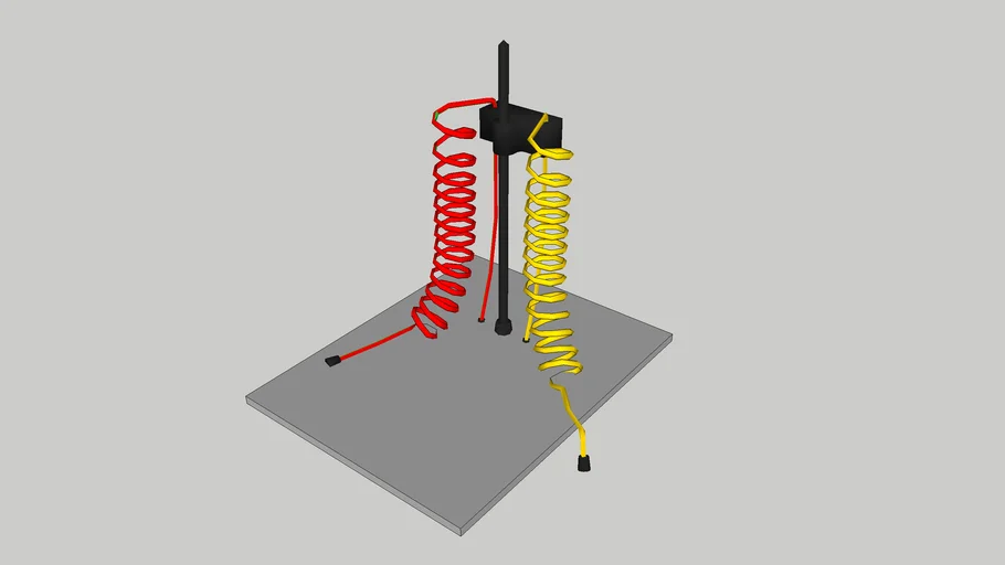 Semi air brake Hookup | 3D Warehouse