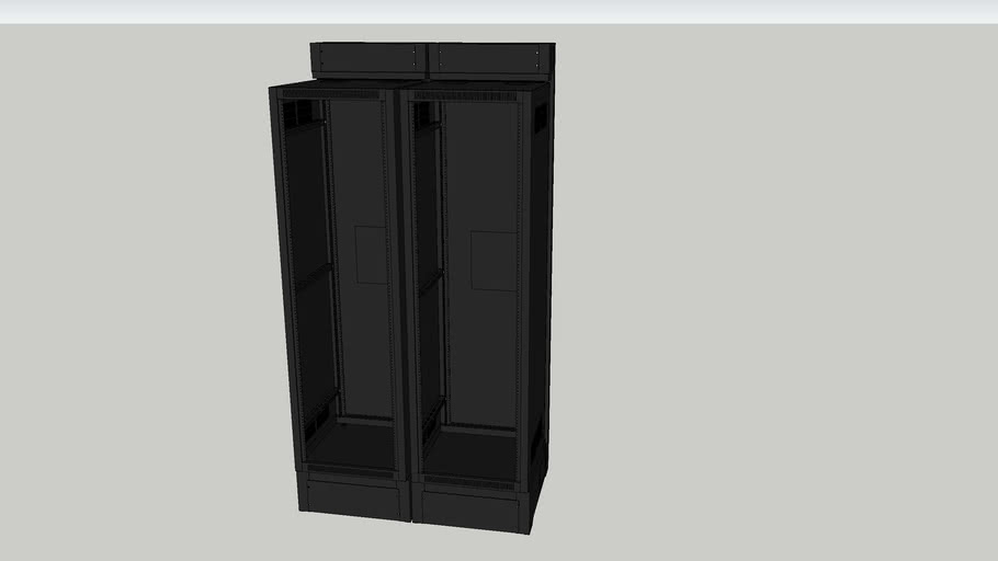 Middle Atlantic SR-40-28 Side by Side | 3D Warehouse