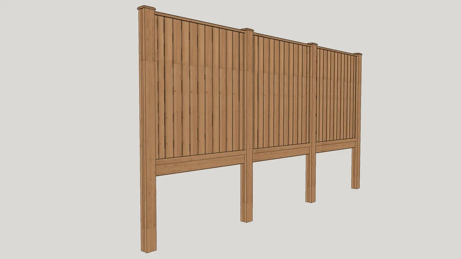 (DYNAGROUP) - Fence - EcoFence Vertical planks - 1820 x 2000H ...