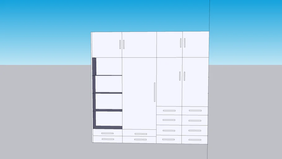 closet basico | 3D Warehouse