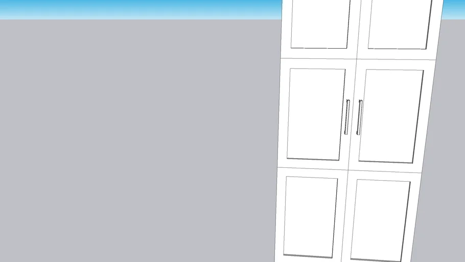 Elborough Armoire from Wayfair | 3D Warehouse