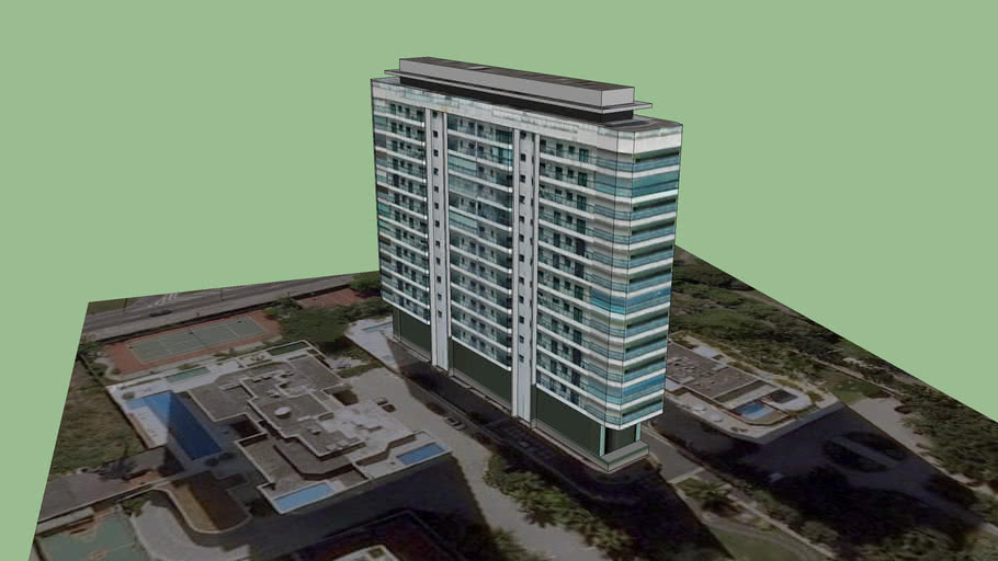 Edificio Beach Golf | 3D Warehouse