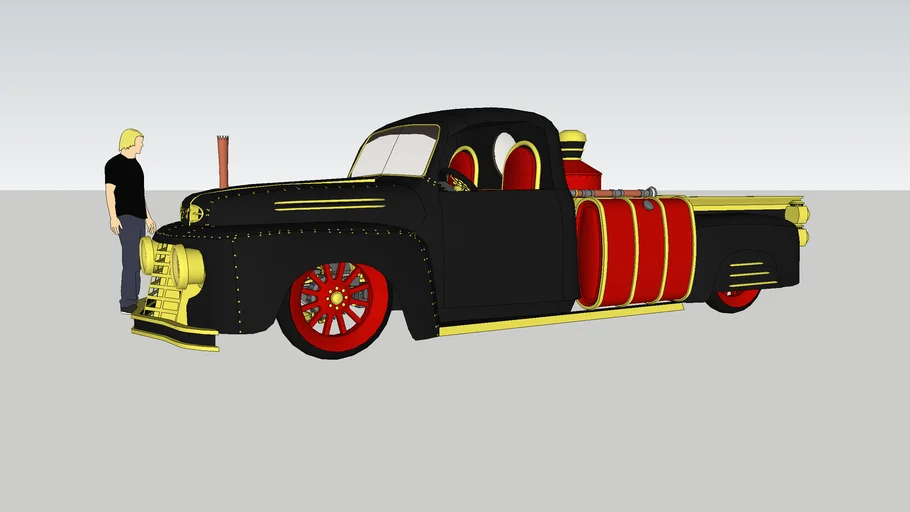 steampunk ford truck | 3D Warehouse