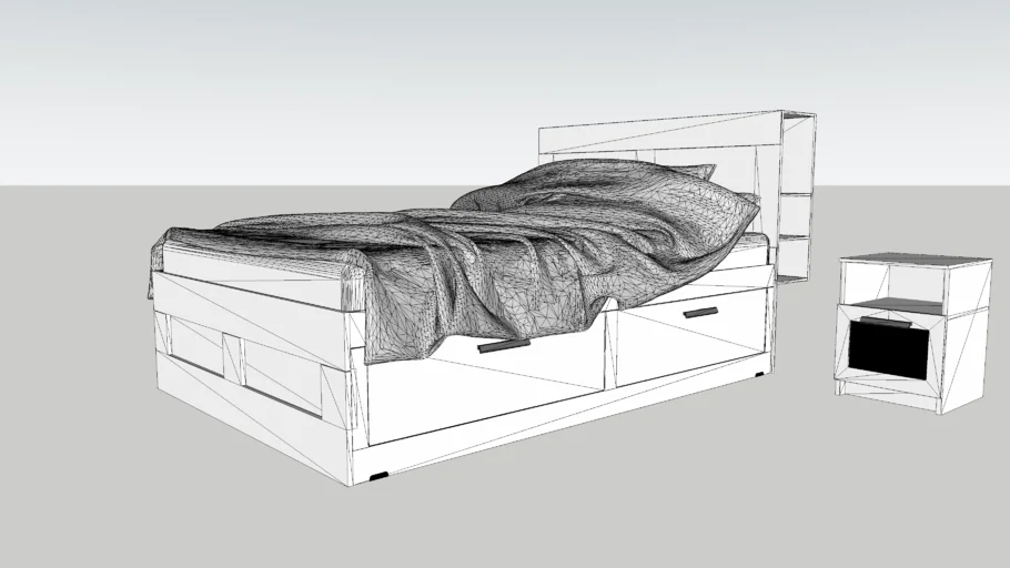 Brimnes ikea | 3D Warehouse