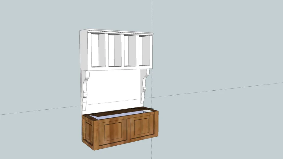 Entry bench | 3D Warehouse