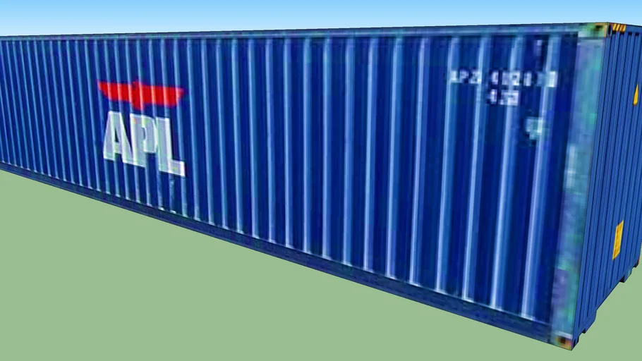 APL Container 40' | 3D Warehouse