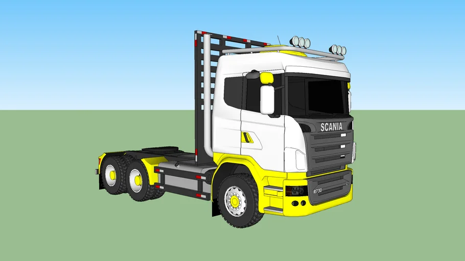 Scania R730 6x6 | 3D Warehouse