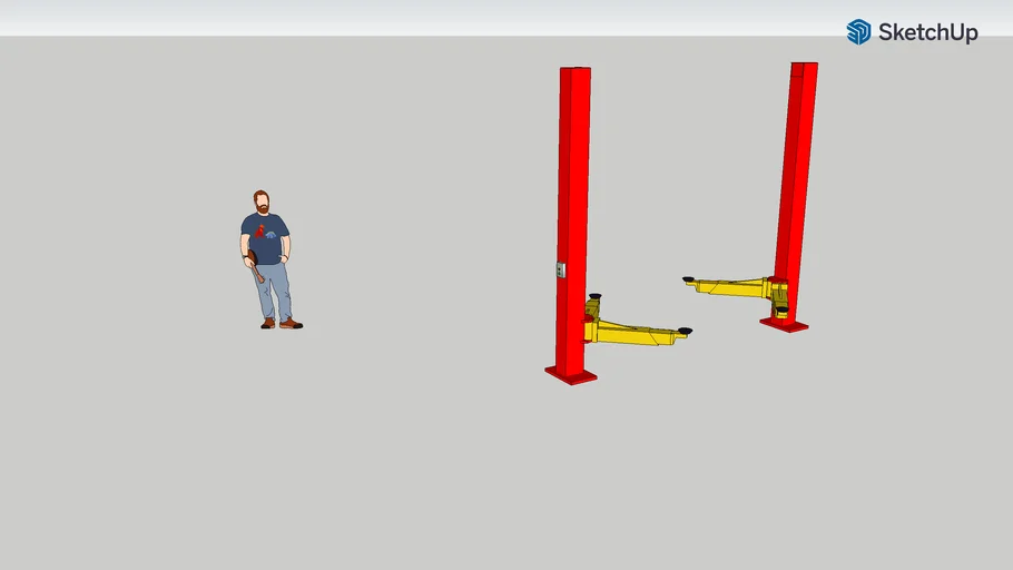 car lift gs1 | 3D Warehouse