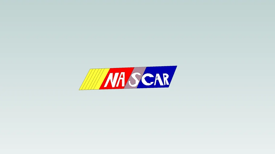 freehand no text NASCAR LOGO | 3D Warehouse