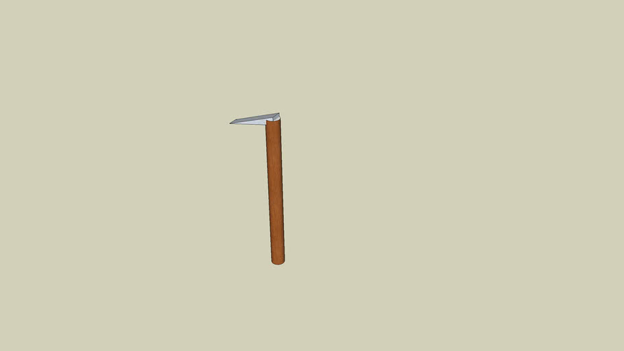 pioche minecraft | 3D Warehouse