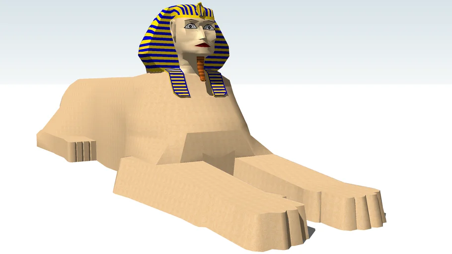 Die Sphinx von Gizeh | 3D Warehouse