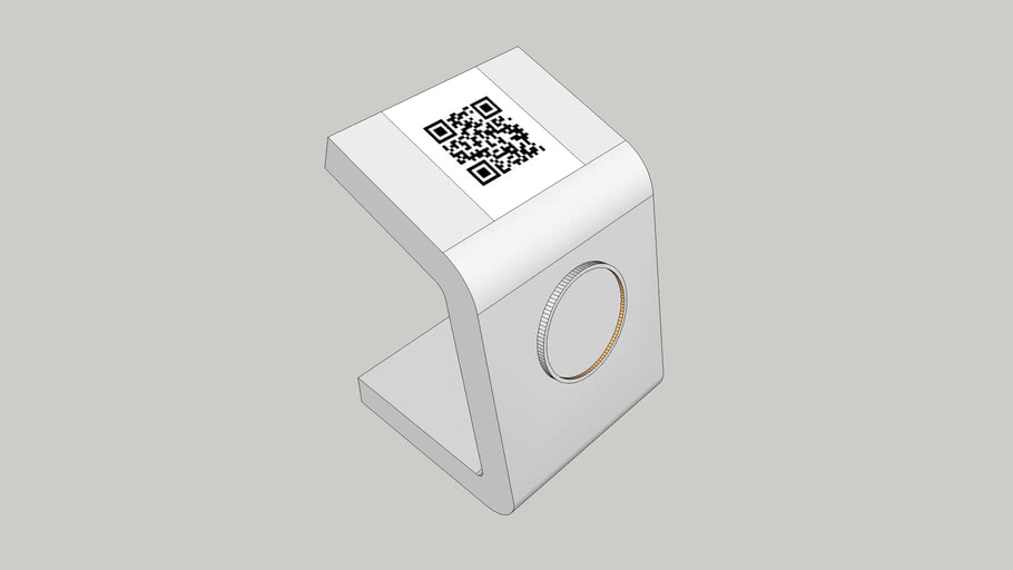 qr code stand | 3D Warehouse