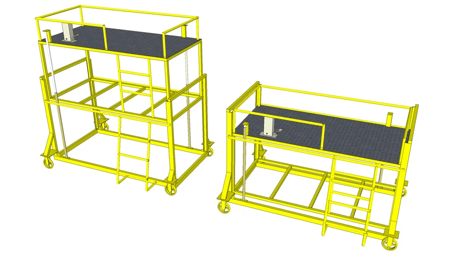 UP-DOWN WORK TABLE(HYDRO CYLINDER) | 3D Warehouse